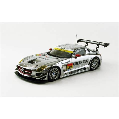 エブロ Ebbro 143 44932 Green Tec Sls Amg Gt3 Super Gt300 2013 No 22