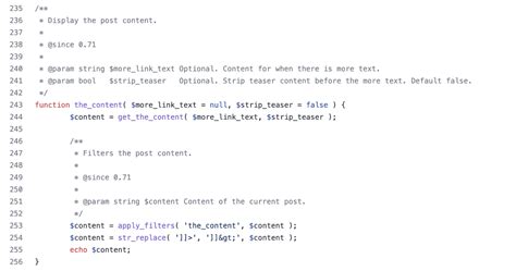 How To Use The Content Function And Filter In Wordpress Guide