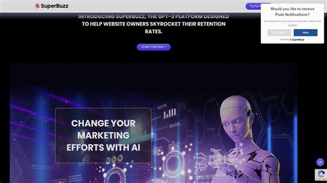 Superbuzz Automatically Create Push Notifications Campaigns With Gpt