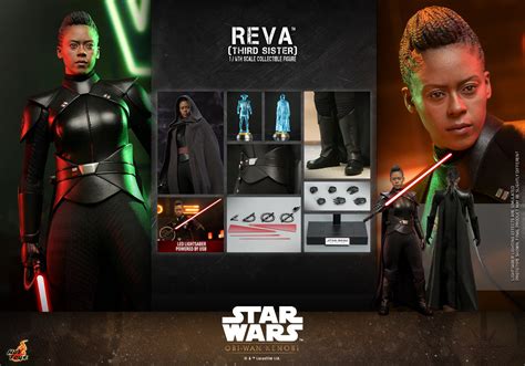 Star Wars Third Sister Reva Arrives At Hot Toys With New 16 Figure