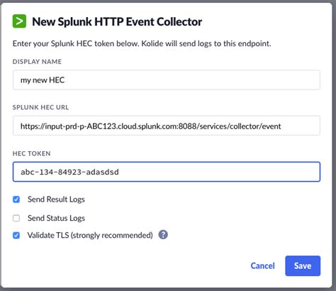 Log Pipeline Splunk Hec Support Now Available