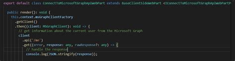 Retrieve Current User Information In Spfx Web Part Using Graph Api