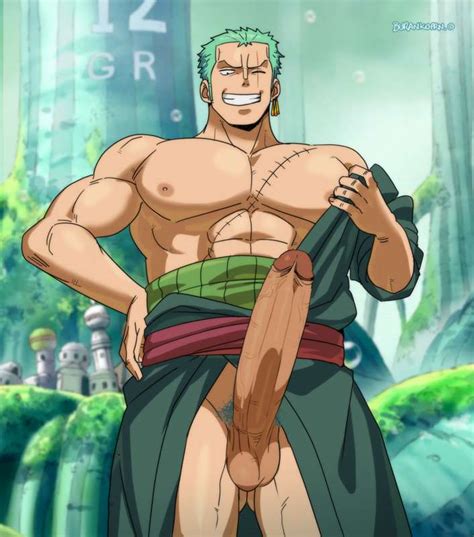 Rule 34 Burankoprn Gay Male Male Only Muscle Muscles Muscular Muscular Male One Piece Roronoa