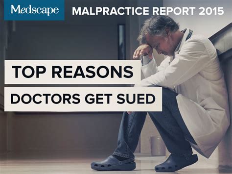 Medscape Malpractice Report Did They Deserve To Get Sued