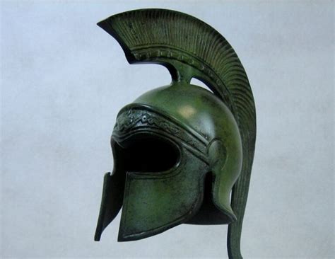 Ancient Macedonian Helmet Hellenic Art