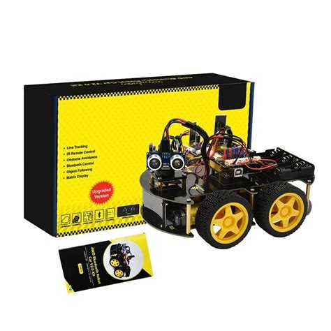 4wd 멀티 Bt 로봇 자동차 키트 업그레이드 된 V20 Arduino 로봇 스템 에두용 Led 디스플레이 포함 프로그래밍 로봇 자동차diy 키트 상업용 전자제품