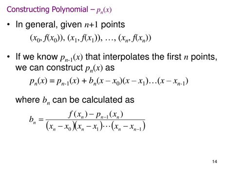 Ppt Curve Fitting Polynomial Interpolation Powerpoint Presentation Free Download Id692560