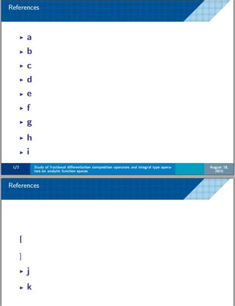 Bibliographies Odd Result Using Allowframebreaks In Beamer TeX LaTeX Stack Exchange