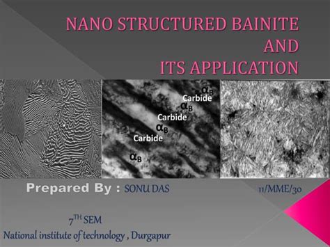 Nano Structured Bainite Ppt