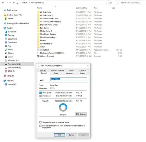 Getting An Error Message When I Try To Move Large Filesfolders From My