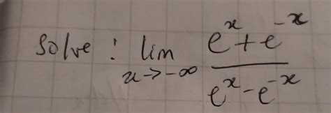 Limits To Negative Infinity R Calculus