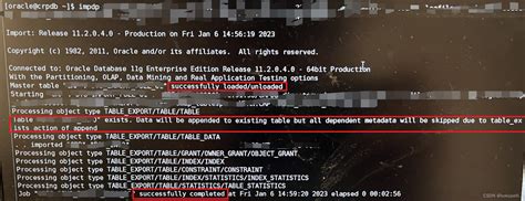 Oracle Data Pump 数据泵：dump文件实现数据迁移数据泵导出dmp文件 Csdn博客
