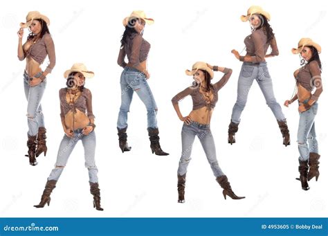 Cowgirls Sexy Imagem De Stock Imagem De Sobre Bonito 4953605