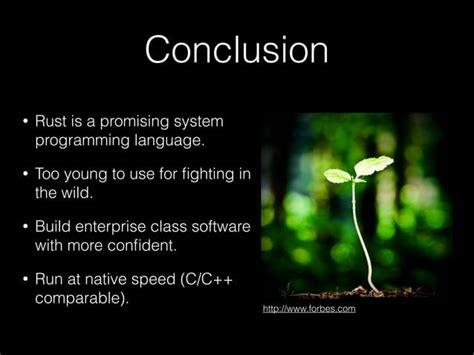 Rust System Programming Language Ppt