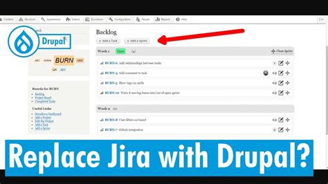 Using Drupal For Project Management Youtube