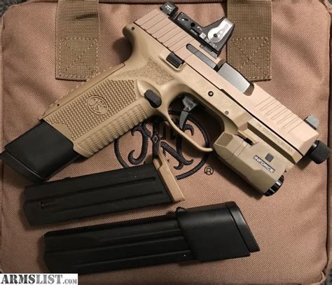 Armslist For Sale Trade Fn 509 Tactical With Trijicon Rmr And Extras