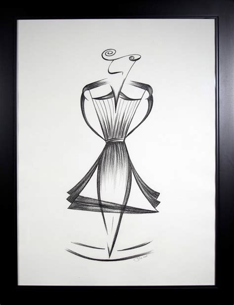 1950s French Female Fashion Rendition By Jorge Ruiz Martinez For Sale Art And Object Marketplace