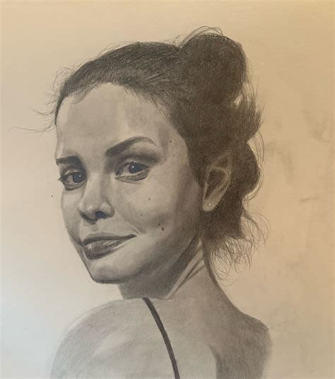 My Project For Course Graphite Drawing Techniques For Planar Portraiture Domestika