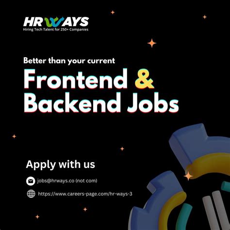Fatima Asif On Linkedin Backend And Frontend Developer Openings Via Hr Ways Hiring Tech Talent