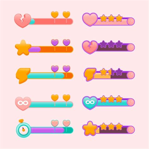 22 페이지 게임 설정 Ui 이미지 Freepik에서 무료 다운로드