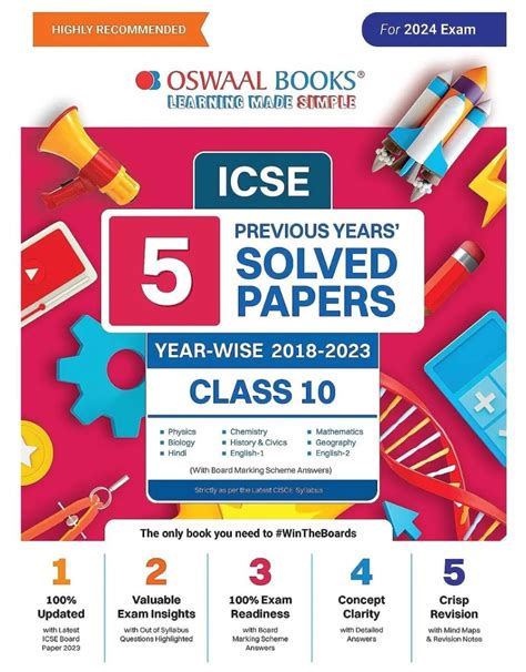 Icse Last 10 Years Question Papers Book Seller Online Brunofugaadvbr
