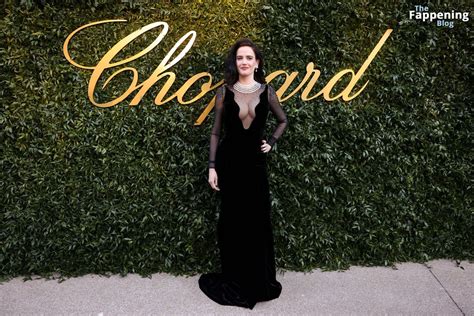 Eva Green Displays Her Sexy Boobs At Chopards Once Upon A Time Event