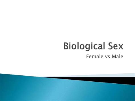 PPT Biological Sex PowerPoint Presentation Free Download ID