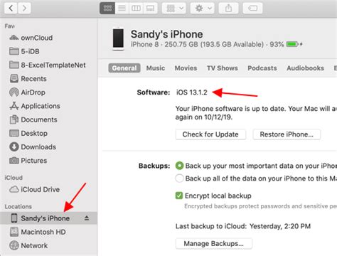 Как узнать версию Ios на Iphone или Ipad посмотреть в Itunes и Finder