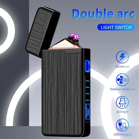 Электрическая плазменная зажигалка для сигарет | AliExpress