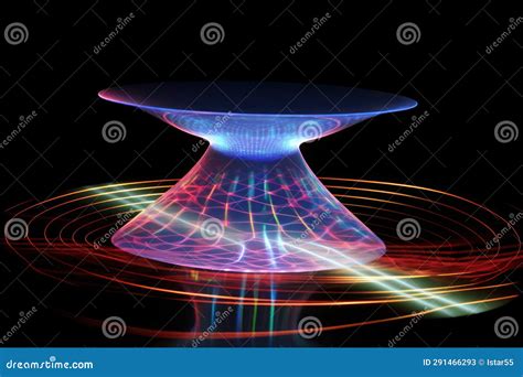 Holography And Scientific Visualization Concept Ai Generated Stock