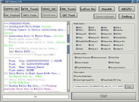 Meizu M Note Unbrick Remove Flyme Repair IMEI Remove Lock Screen Tungtata Blog