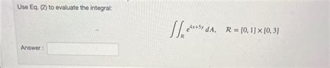 Solved Calculate A Riemann Sum S33 On The Square
