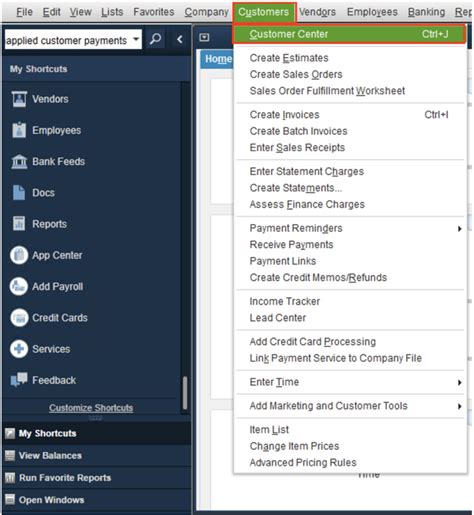Find A Customer In Quickbooks Desktop Recommended Workflow