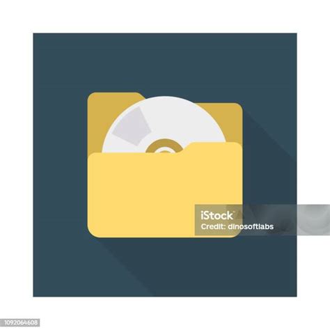 Cd Folder Directory Stock Illustration Download Image Now