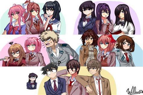 Crossovers Ddlc Fanart By Willianxs On Deviantart