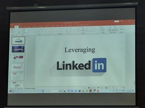 Today I Had Attended A Linkedin Workshop It Was An Informative