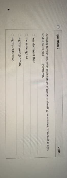 Solved Question 7 2 Pts According To Your Text When Set In Chegg Com