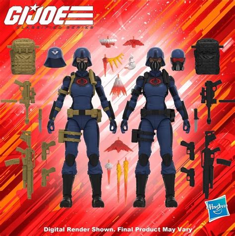 First Look Gi Joe Classified Cobra Trooper 2 Pack Project Action Figure