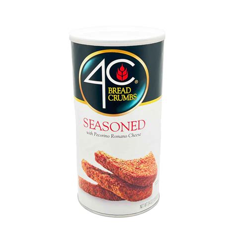 4c Seasoned Bread Crumbs 24oz
