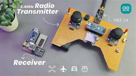 How To Make Transmitter And Receiver At Home For Drone Using Arduino Youtube