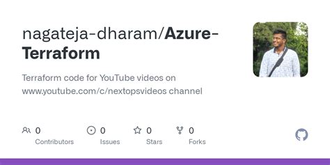 Github Nagateja Dharam Azure Terraform Terraform Code For Youtube Videos On Youtube C