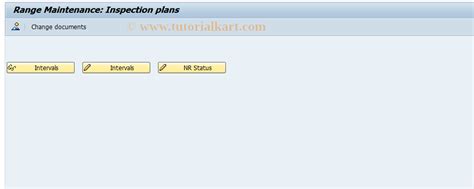 OQ SAP Tcode Number Ranges For Inspection Plans OQ SAP Tcode Number Ranges For Inspection Plans