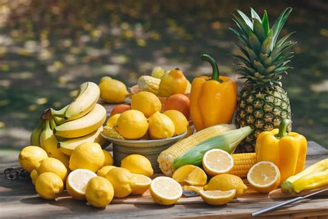 Yellow Foods Vibrant And Nutritious Choices For Every Meal