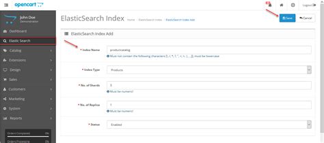 opencart elasticsearch lucene based advanced vendor search engine