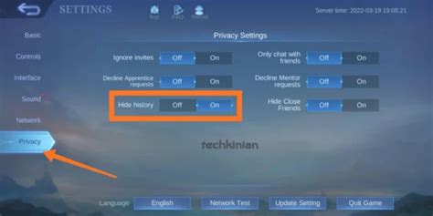 Cara Menyembunyikan Hasil Pertandingan ML Tanpa Advance Server Microsoftesd