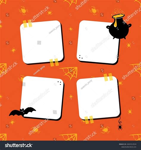Set Collection Sticky Notes Stickers On Stock Vector Royalty Free 2207213533 Shutterstock