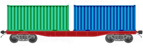 Freight Container Platform Wagon 35743326 Png