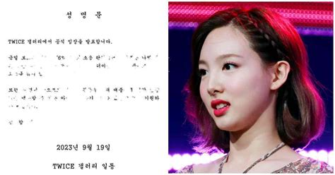 6억 빚투가정사 오픈 트와이스 나연 결국 팬들 공식 성명서까지 올라왔다 위키트리
