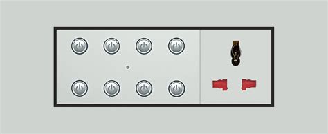 Smarteefi Port Modular WiFi Smart Switch Board Smart Switch Smart Plug Guaranteed