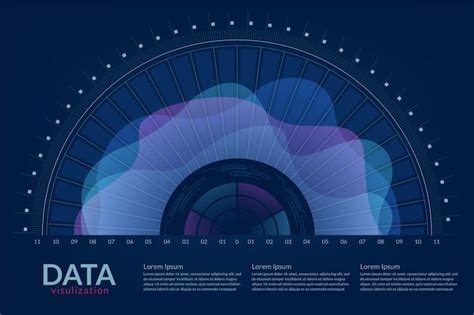 Vector Abstract 3d Big Data Visualization Vector Premium Download